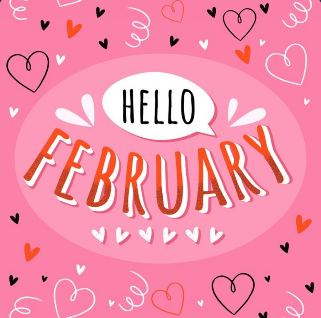 💐💗 Hello February 💗💐 - Cobh Great Island Community Centre